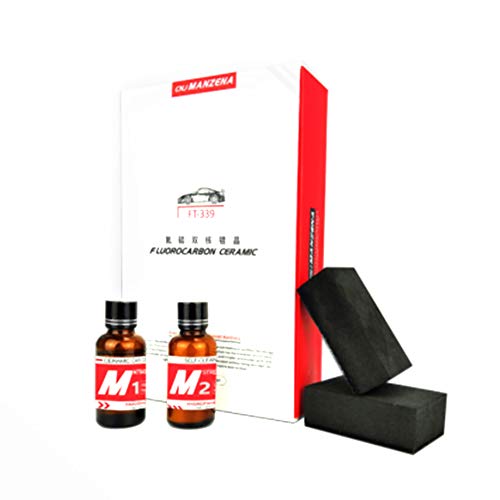 9H Ceramic Automotive Coating car kit,Anti Scratch Car Liquid Nano Ceramic Coating Paint Sealant Protection Super Hydrophobic Glass Coating Polish-30ML(Pack of 2)