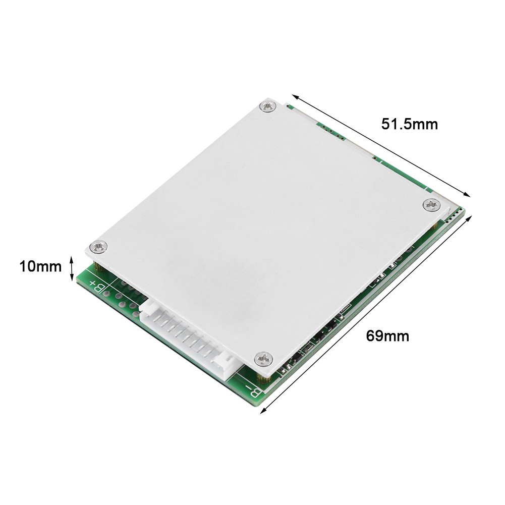 36V BMS Protection Board, 35A 10S Li-ion Battery BMS Protection Board PCB for Ternary Cobalt Cells with Balancing, Manganese Acid Batteries and Cobalt Acid Batteries