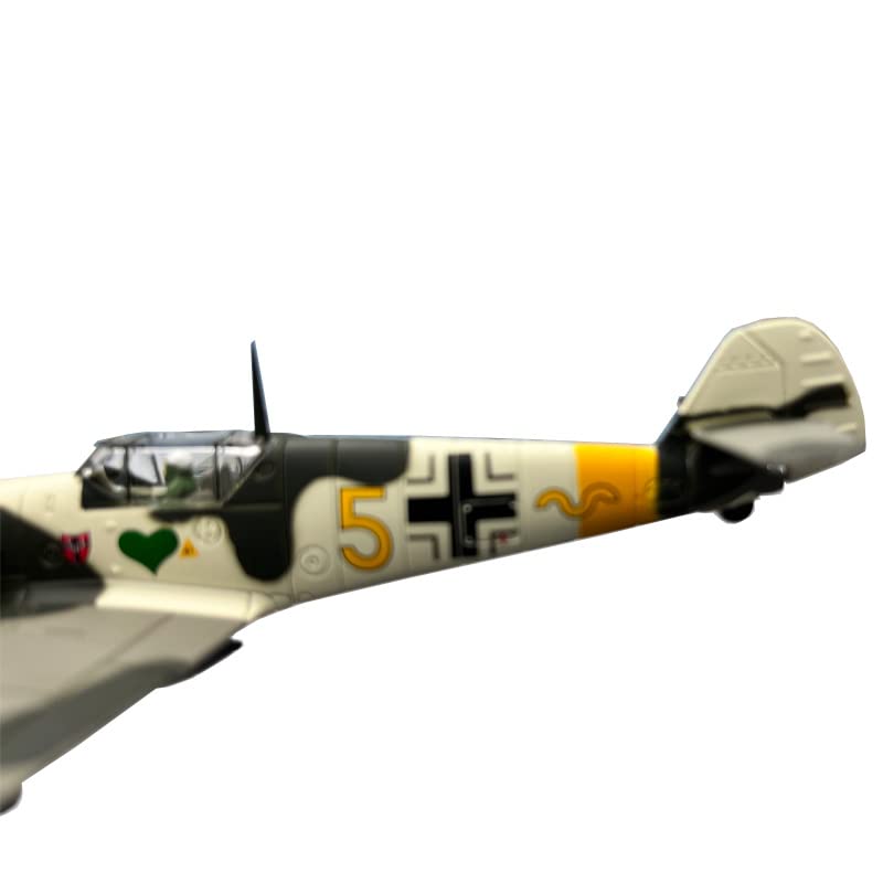 1/72 Scale WWII German Messerschmitt BF109 Metal Fighter Military Model Diecast Plane Model Gift Ornament Collection