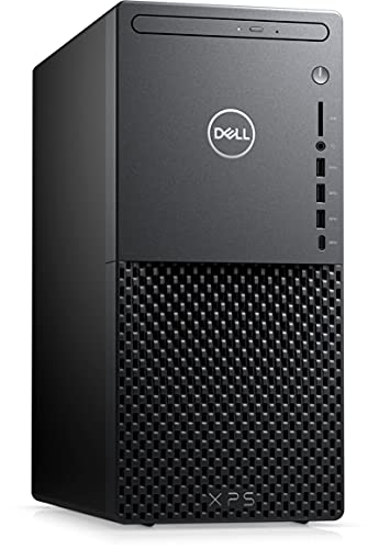 Dell XPS 8940 Desktop | Core i7-10700 - 1TB HDD + 512GB SSD Hard Drive - 32GB RAM - Nvidia GeForce RTX 3060 Ti | 8 cores @ 4.8 GHz - 8GB GDDR6 Win 10 Home Black