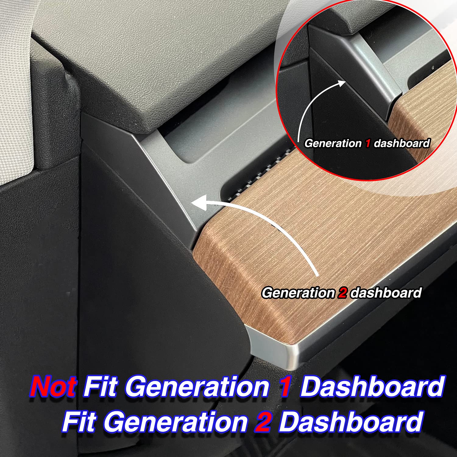 KIKIMO Adjustable Phone Holder for Tesla Model 3/Y 2021 - 360 Rotating, Compatible with Blackberry, Samsung, iPhone - Made from ABS Material
