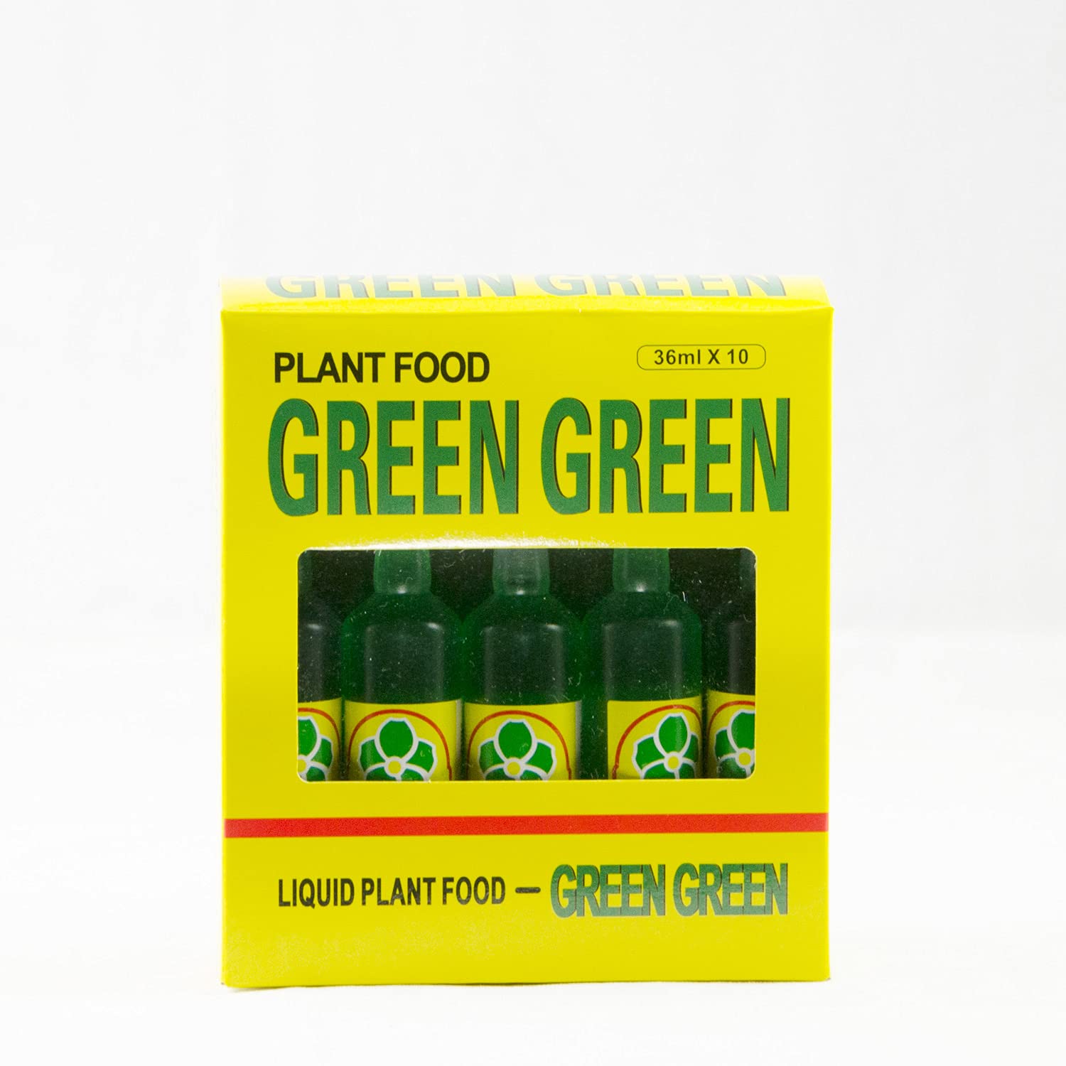 10 Bottles Green Green Plant Food