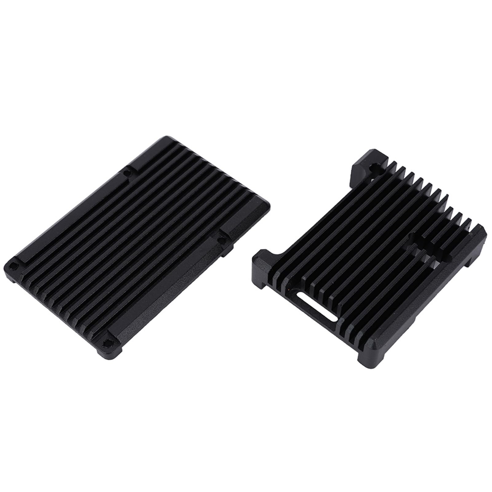 3 Model 2b/3b+ Aluminum Case RPI 3 Metal Shell Black Box for RPI