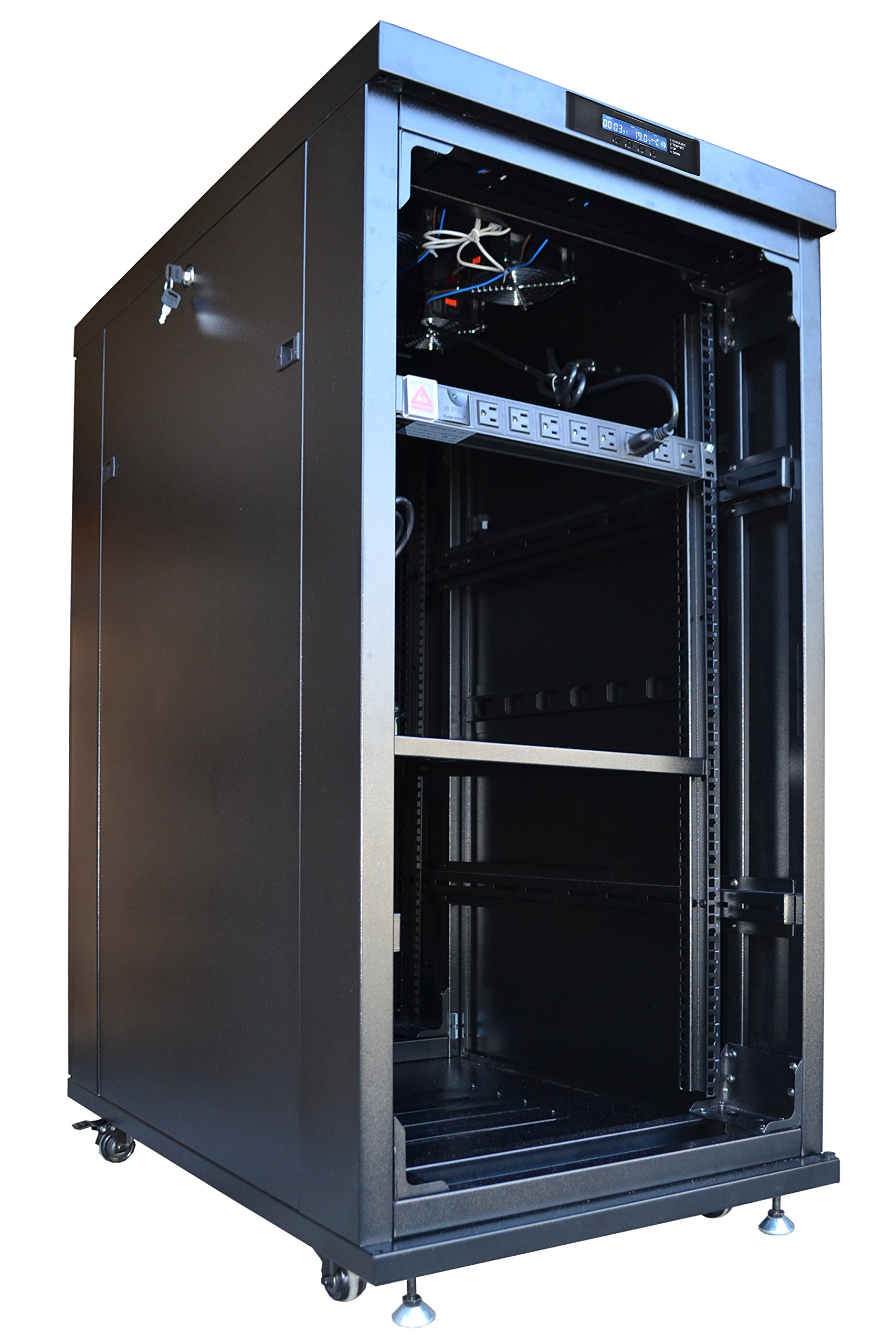 27U 32" Depth Server Rack Enclosure Cabinet Best Floor Standing Network Server Rack Cabinet