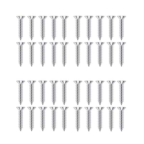 QMseller 20 Pieces Wall Mounted Hook Robe Hooks Single Coat Hanger and 40 Pieces Screws (White)