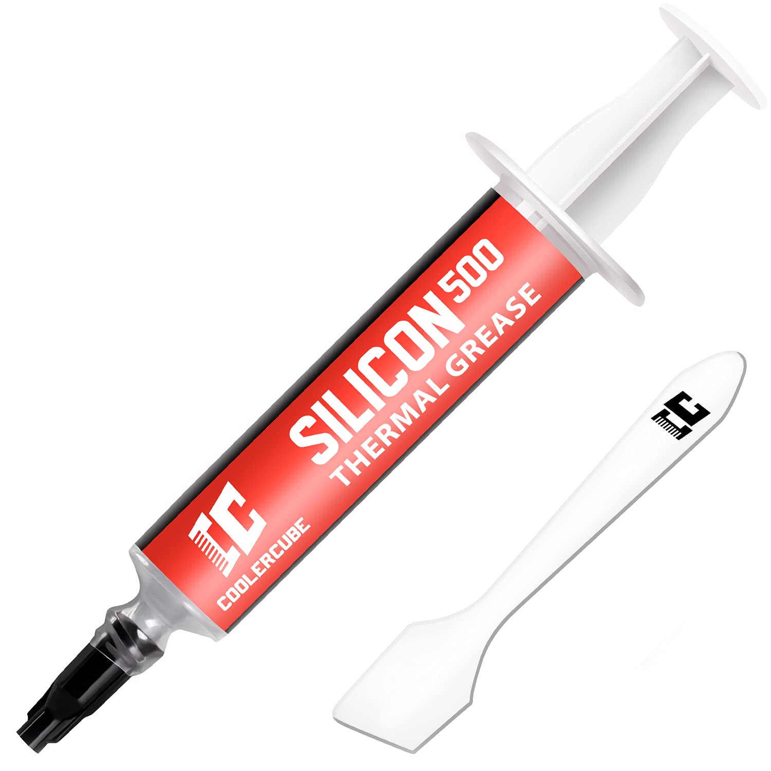 CoolerCube Thermal Paste, 3g CPU Thermal Compound Paste, Heatsink Paste for All Coolers, CPU, GPU, IC Processor, Carbon Based High Performance, Thermal Interface Material