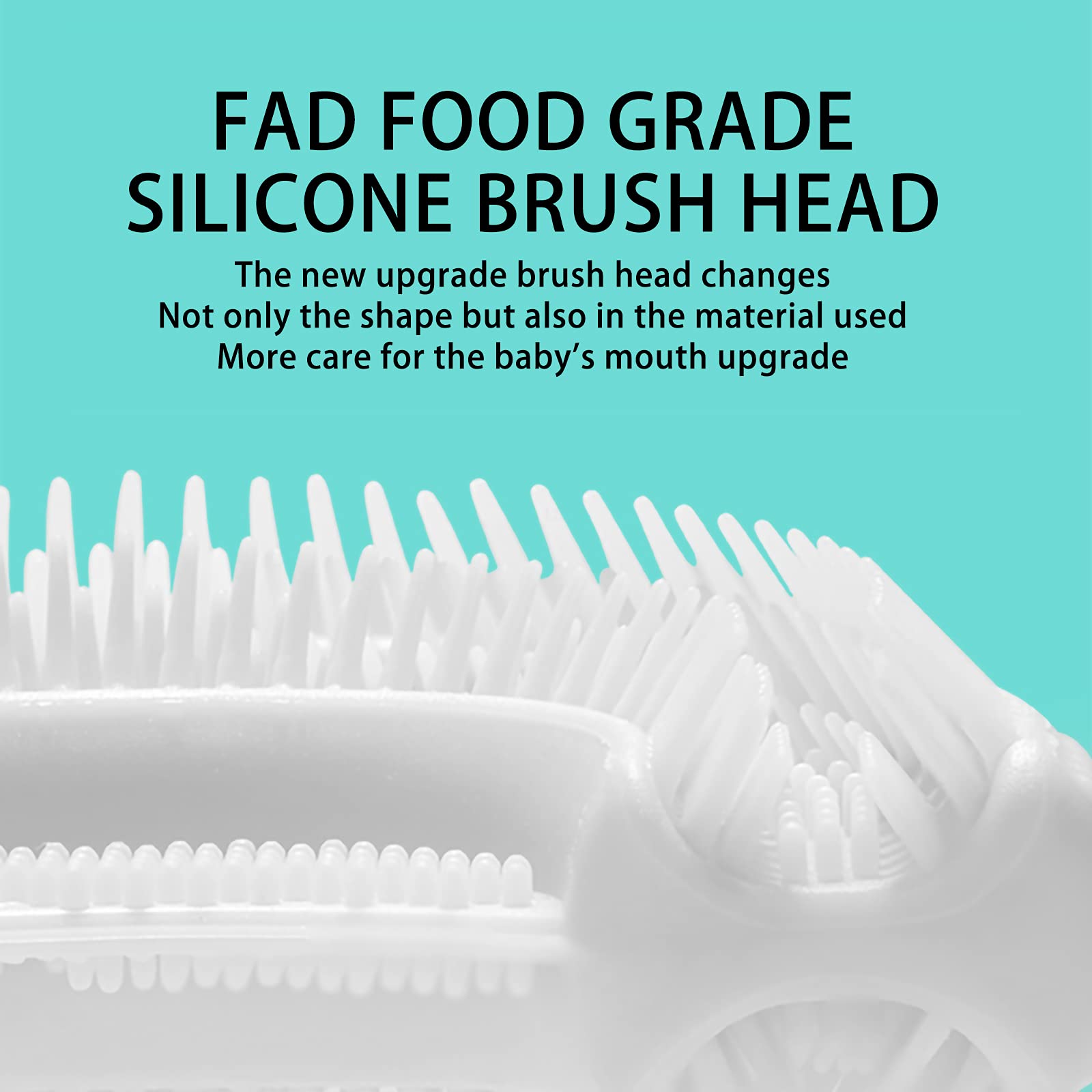 Azanxo Kids U Shape Whole Mouth Toothbrush Heads, Soft Tooth Brush Head for Sonic Ultrasonic Automatic Electric Toothbrush U Shaped (S for Aged 2~6)