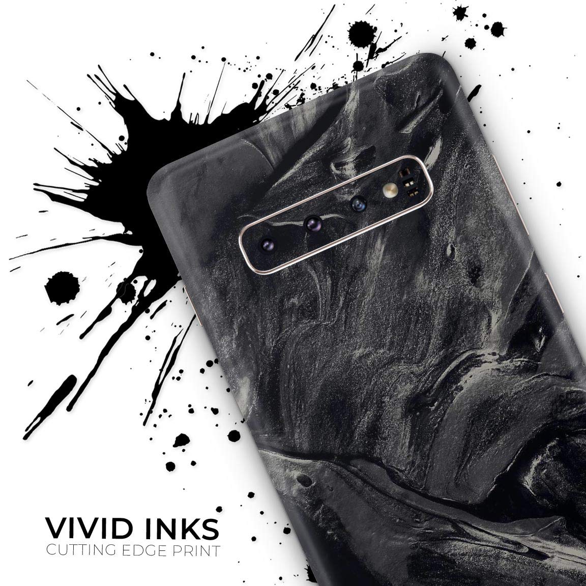 DesignSkinz Liquid Abstract Paint Remix V14 Protective Vinyl Decal Wrap Skin Cover Compatible with The Samsung Galaxy S20 (Screen Trim & Back Glass Skin)