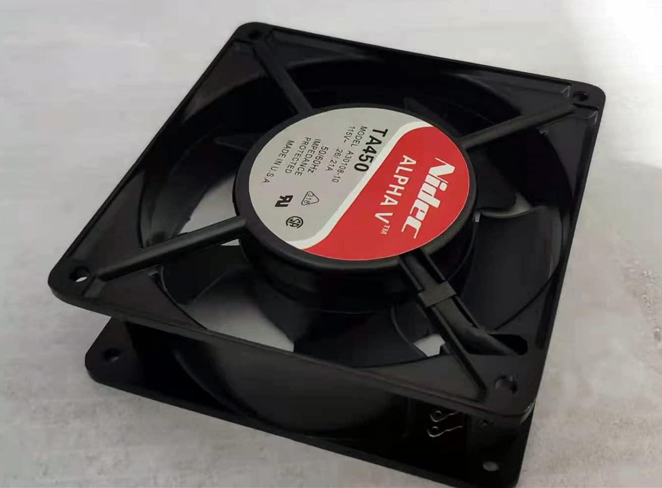 for A30108-10 TA450 A30108-10 115V 0.26/0.21A 120mm×120mm×38mm Cabinet Fan