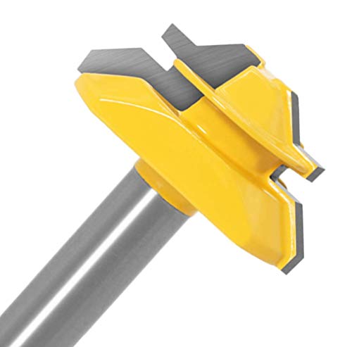 1/2" Router Bit 45 Degree Glue Joint Lock Miter, APlus Woodworking Cutter Tools Set, 3 Pcs