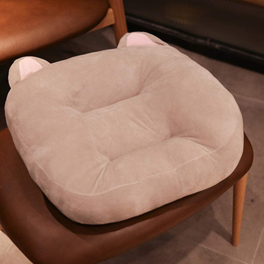 JTYX Car Seats Cushion Increased, Chair Cushions Thickened Car Seat Cushion Heightening Washable Ultralight Portable Non Slip Thickening Driving Test Seats Cushion
