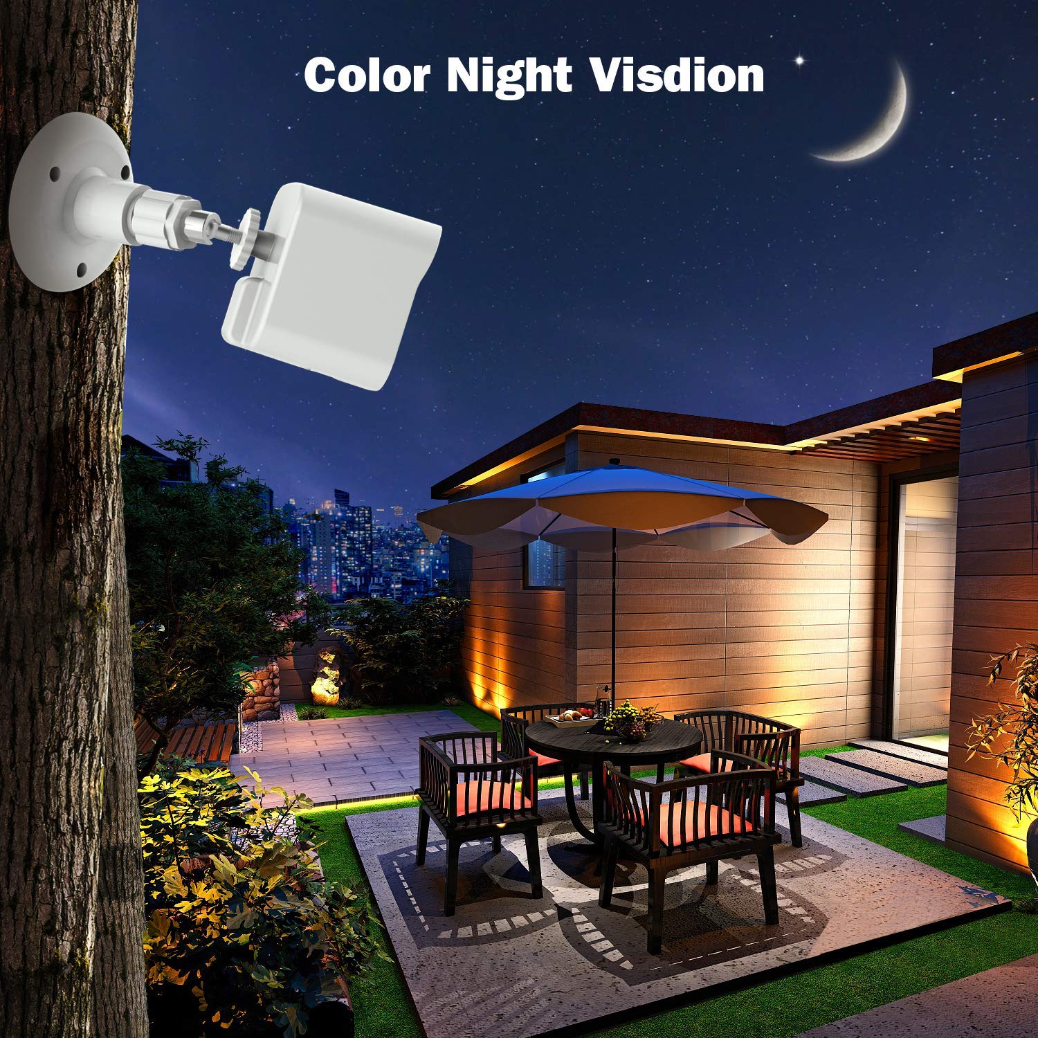 3-Pack Wall Mount Bracke and Housing for Wyze Cam V3 and V3 Pro Camera, wyze v3 Cover Indoor/Outdoor Video Security Accessories,Sun Protection Protective Shell and Adjustable Wall Mounting Brackets