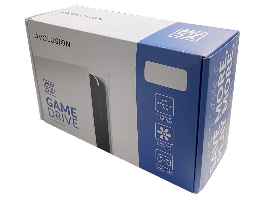 Avolusion PRO-5X Series 2TB USB 3.0 External Gaming Hard Drive (Grey) Compatible with Xbox Series X, S Game Console - 2 Year Warranty (Renewed)