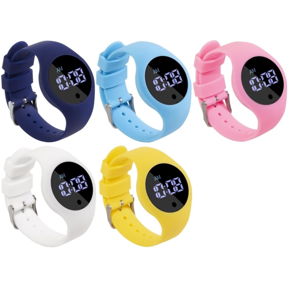 eSeasonGear Potty Training Watch Timer, Rechargeable, Music, Water Resistant, PW3 (Blue-Light)