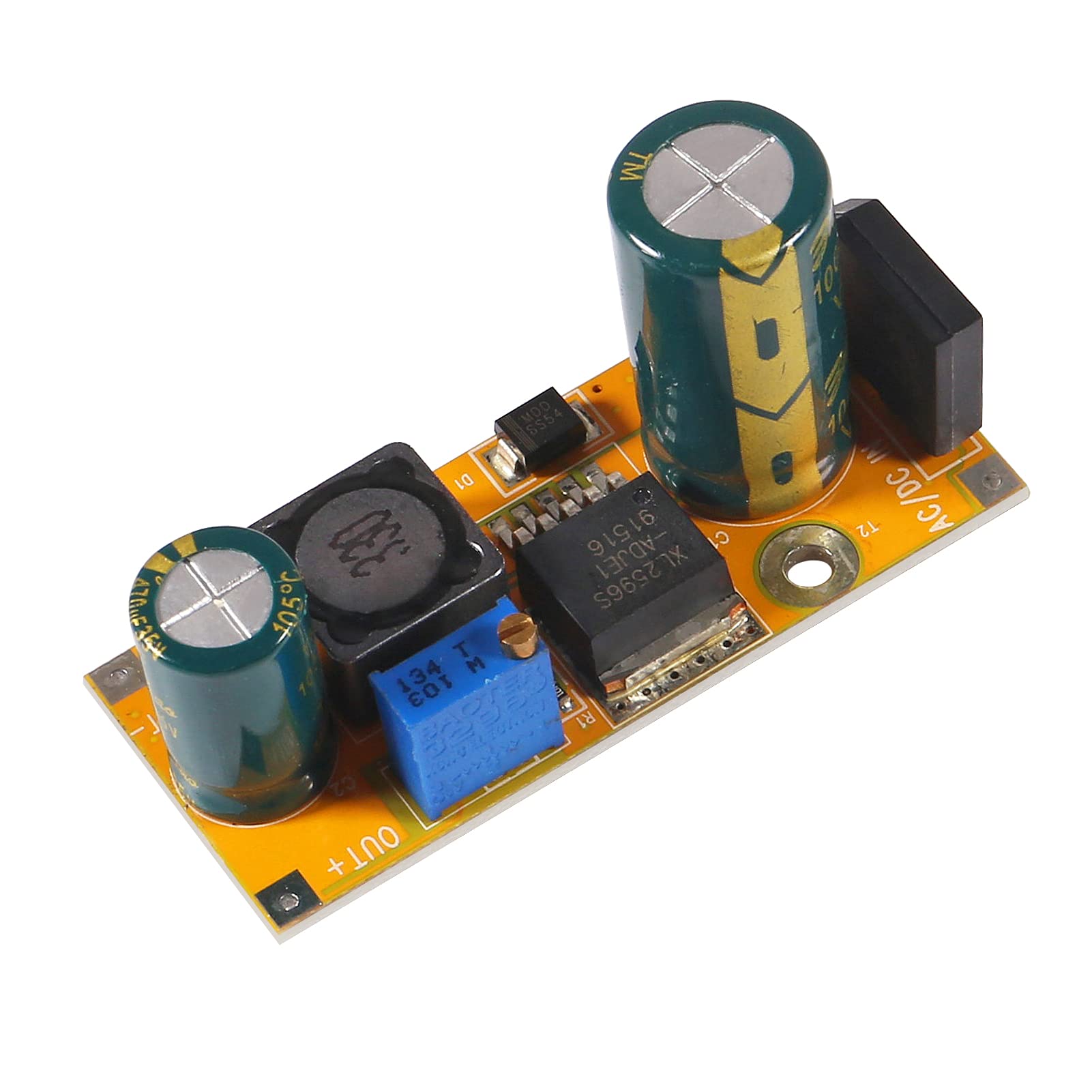 UMLIFE 3 PCS Buck Converter,AC/DC to DC Step Down Converter AC 2.5-27V DC 3-40V 24V 36V to DC 1.5-27V 12V Voltage Regulator Board 3A Adjustable Volt Transformer Power Supply Module