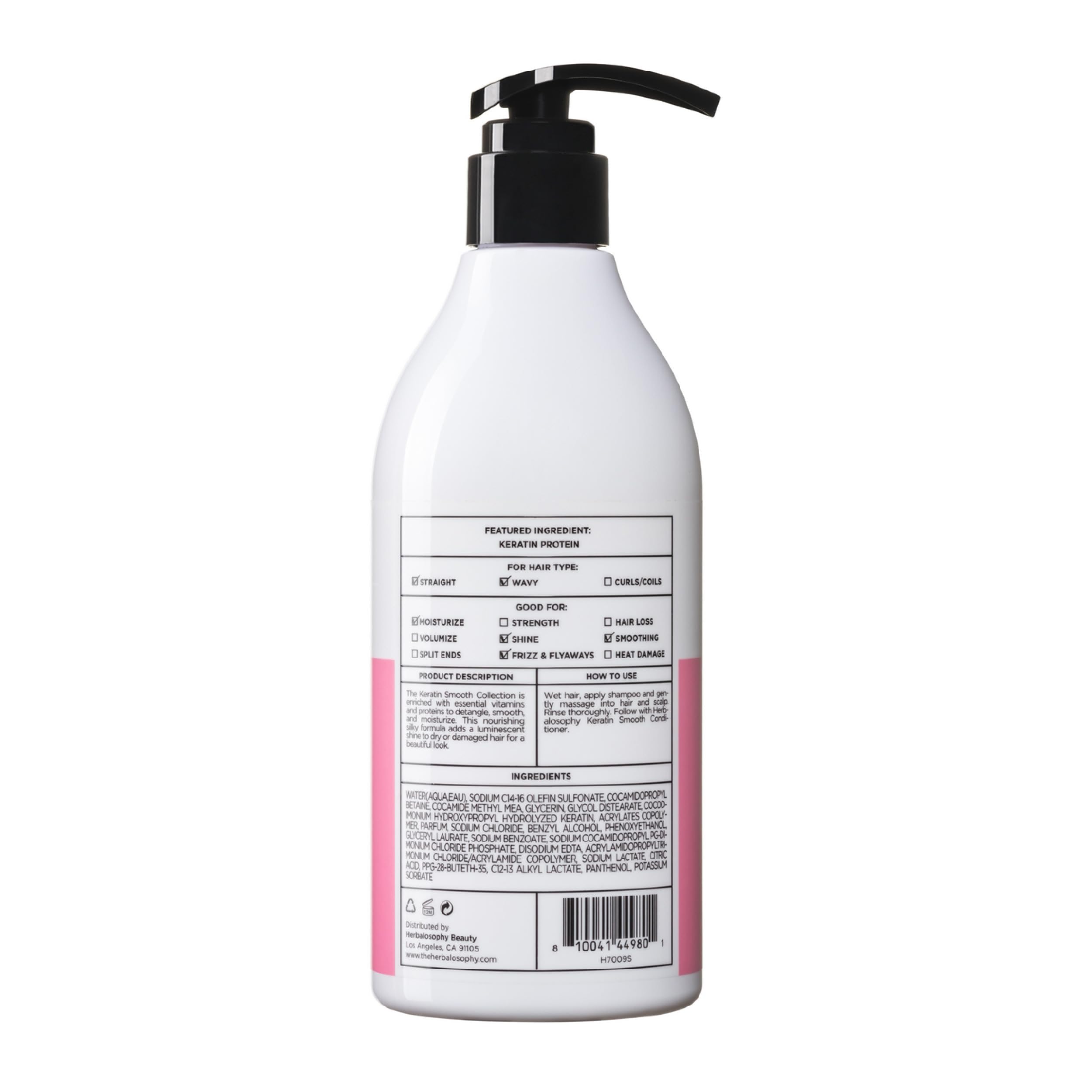Herbalosophy Keratin Smooth Shampoo 16.9 Fl.Oz