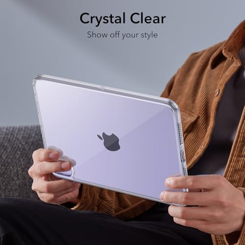 ESR for iPad Mini 7 A17 Pro Case, iPad Mini 7th/6th Generation Case (2024/2021), Slim and Light, Shock and Drop Protection, Yellowing Resistant, Hard Back, Supports Pencil Pro & Pencil(USB-C), Clear