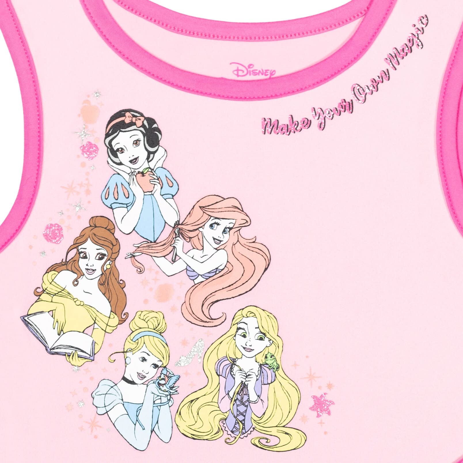 Disney Princess Rapunzel Snow White Cinderella Little Girls 2 Pack Dresses Disney Princesses 7-8