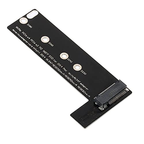 XT-XINTE PCI-E x4 x2 M.2 for NGFF M-Key for NVME AHCI SSD Converter Card Adapter for 2014 MacBook Mini A1347 MEGEN2 MEGEM2 MEGEQ2