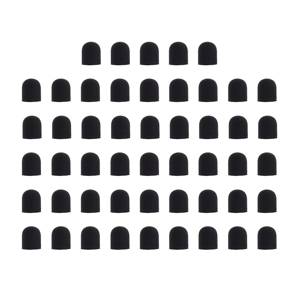 50 Pcs Replacement Stylus Tips for No Touch Door Opener Tools, Capacitive Silicone Rubber Stylus Tips Touch Screen Pens Tips