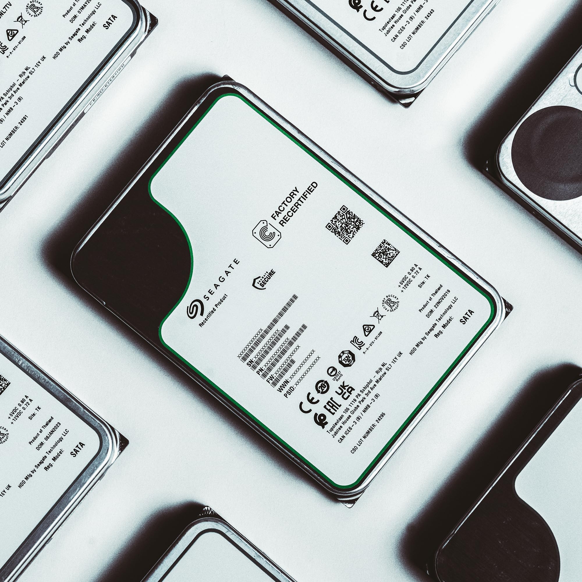 Seagate BarraCuda Pro 8TB 7200RPM Internal Hard Drive SATA 6GB/s 256MB Cache 3.5-Inch (ST8000DM0004) (Renewed)