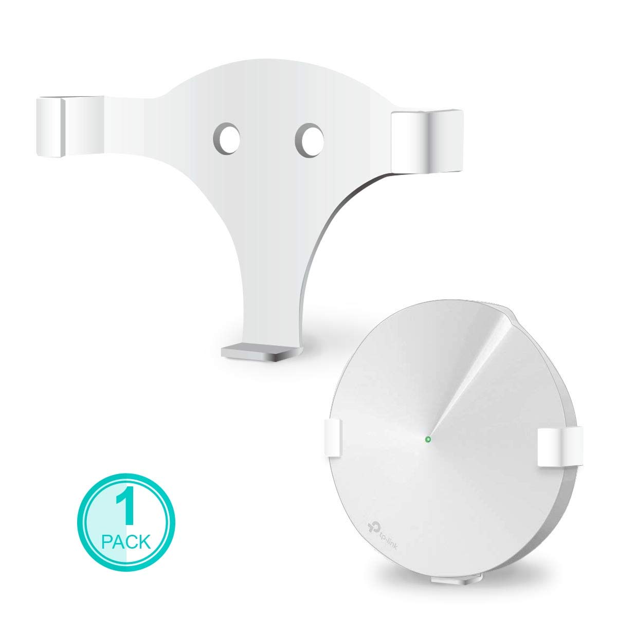ALLICAVER Compatible Wall Mount Deco M5, Sturdy Metal Made Mount Stand Holder Compatible Deco M5 Mesh WiFi(M5-1Pack)