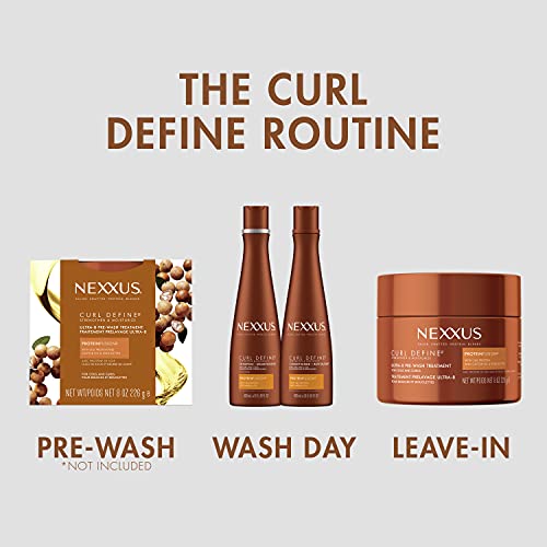 Nexxus Curl DefineCurl Define Moisturizing Conditioner For Curly and Coily Hair with Marula Oil Hair Conditioner for Strengthening and Moisturizing Curls 13.5 oz