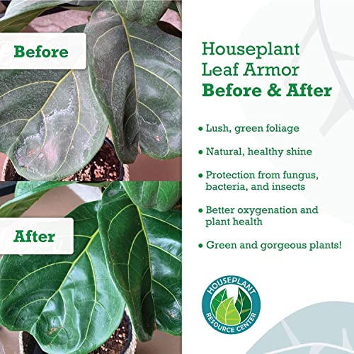 Houseplant Resource Center Plant Leaf Armor β Leaf Shine and Indoor Plant Cleaner Spray β Fortifies and Protects Indoor Plants and Keeps Leaves Green & Gorgeous