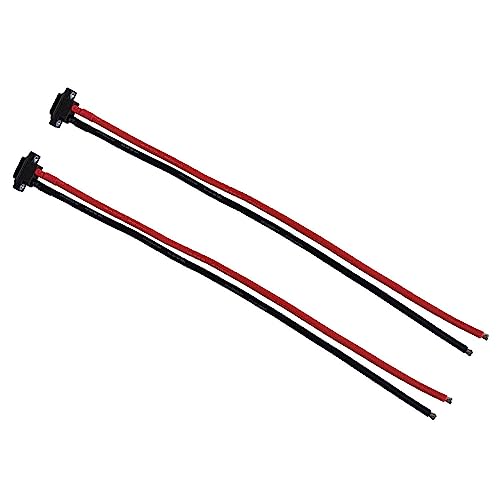 2PCS XT60EW-M Mountable XT60E Male Plug Connector with 12AWG 30cm Silicon Wires for RC Drone Aircraft FPV Racing Drone