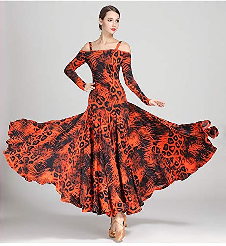 100% Silk Dupion Fabric Redish Orange with Black Floral Print 40" SLUBS DupPr41[1]