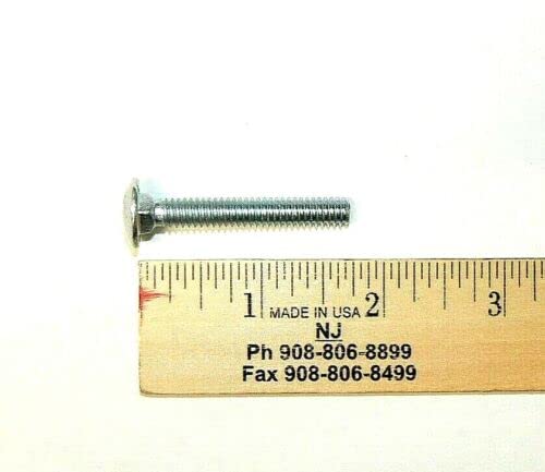 1/4"-20 X 1 3/4" Carriage Bolts - Grade-5 - Zinc Plated - Lot of 50 Pcs. HQ