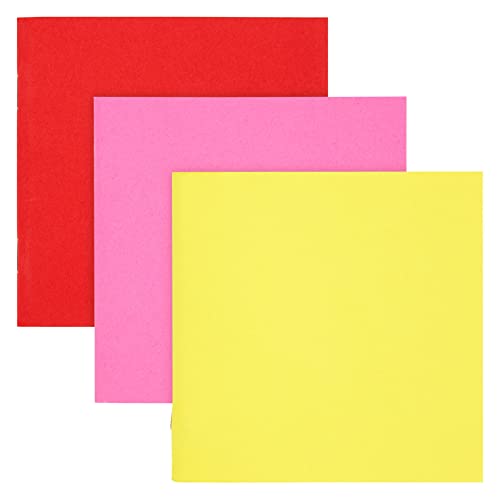 48 Pack Colorful Blank Books, Bulk, Mini Notebooks for Kids, Small Notepads Journals for Drawing, Writing (6 Colors, 4x4 In)