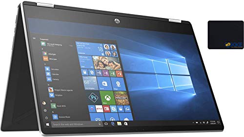 2021 HP Pavilion x360 2-in-1 Convertible-Laptop, 15.6" FHD Touchscreen, 11th Gen Intel Core i7-1165G7-Processor, Intel Iris Xe Graphics, 32GB-RAM, 512GB SSD, Webcam, Win 10 Home, Silver