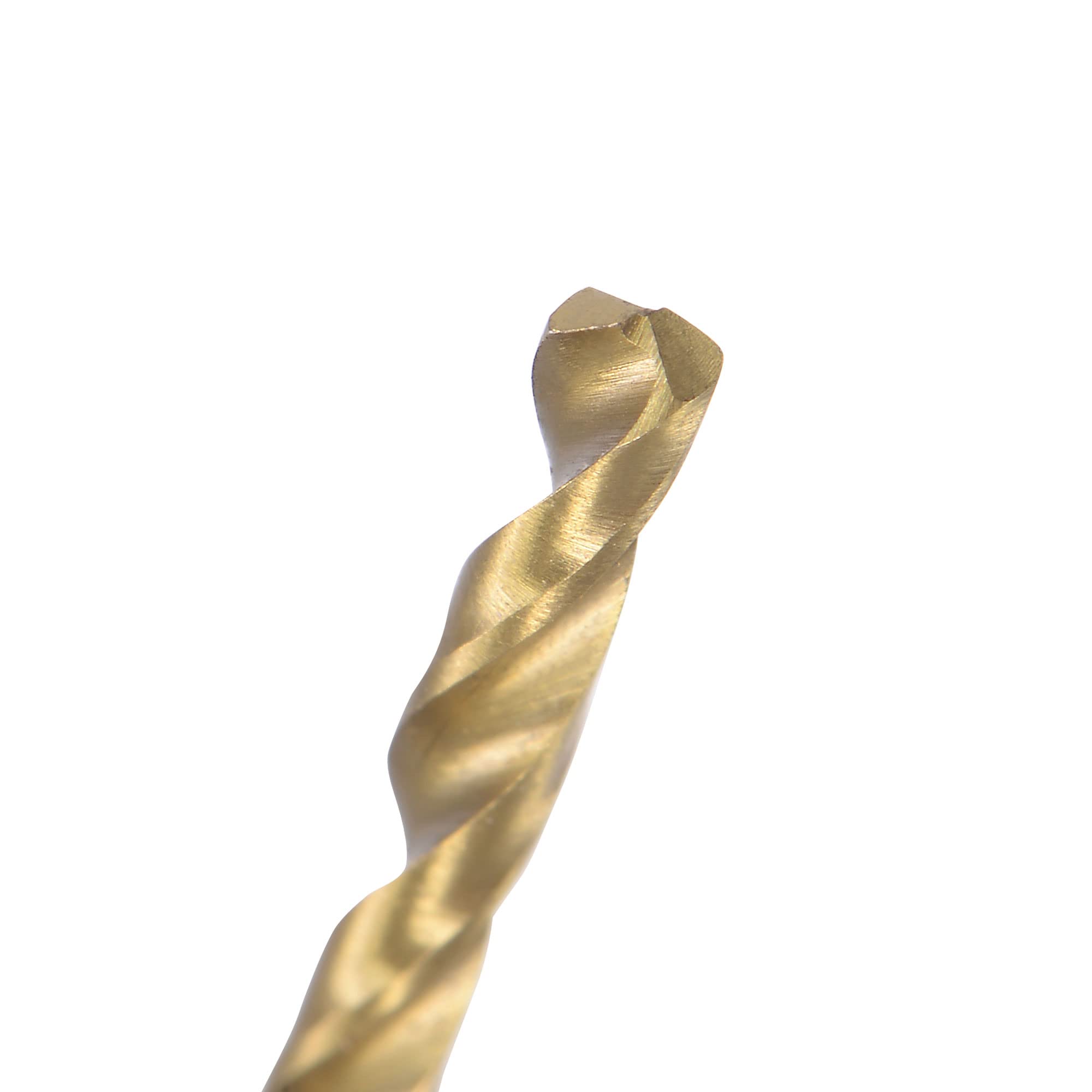 uxcell 2.3mm Drill Bits High Speed Steel Straight Shank 52mm Length Twist Drill Bit Fully Ground Titanium Coated 6 Pcs