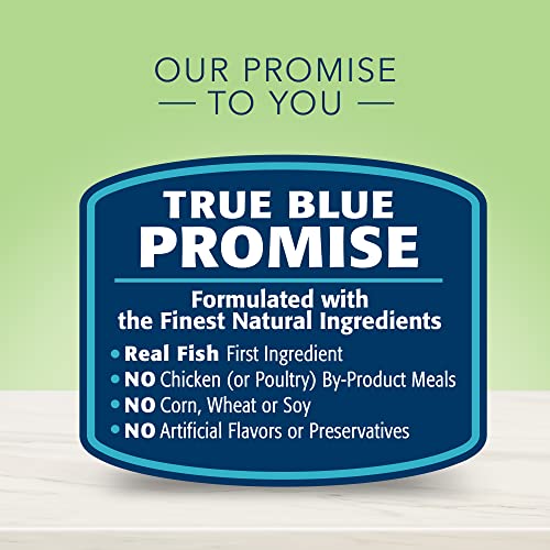 Blue Buffalo True Solutions Perfect Skin & Coat Natural Adult Dry Cat Food, Salmon 3.5-lb