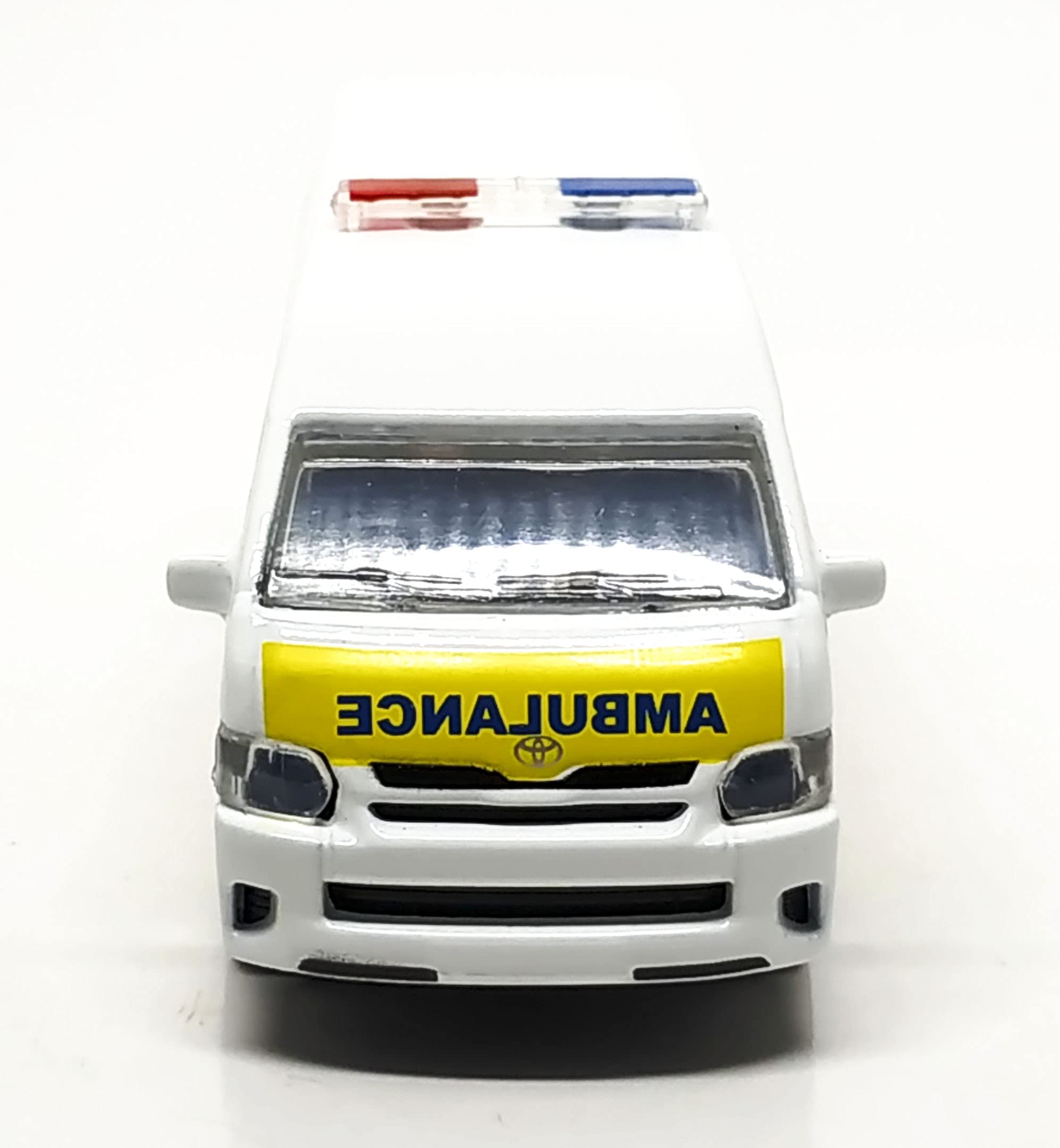 1/64 Model car Toys Majorette Hiace - Thai Ambulance EMS 1669 - White (1/69, 3 inches) 5U no Package