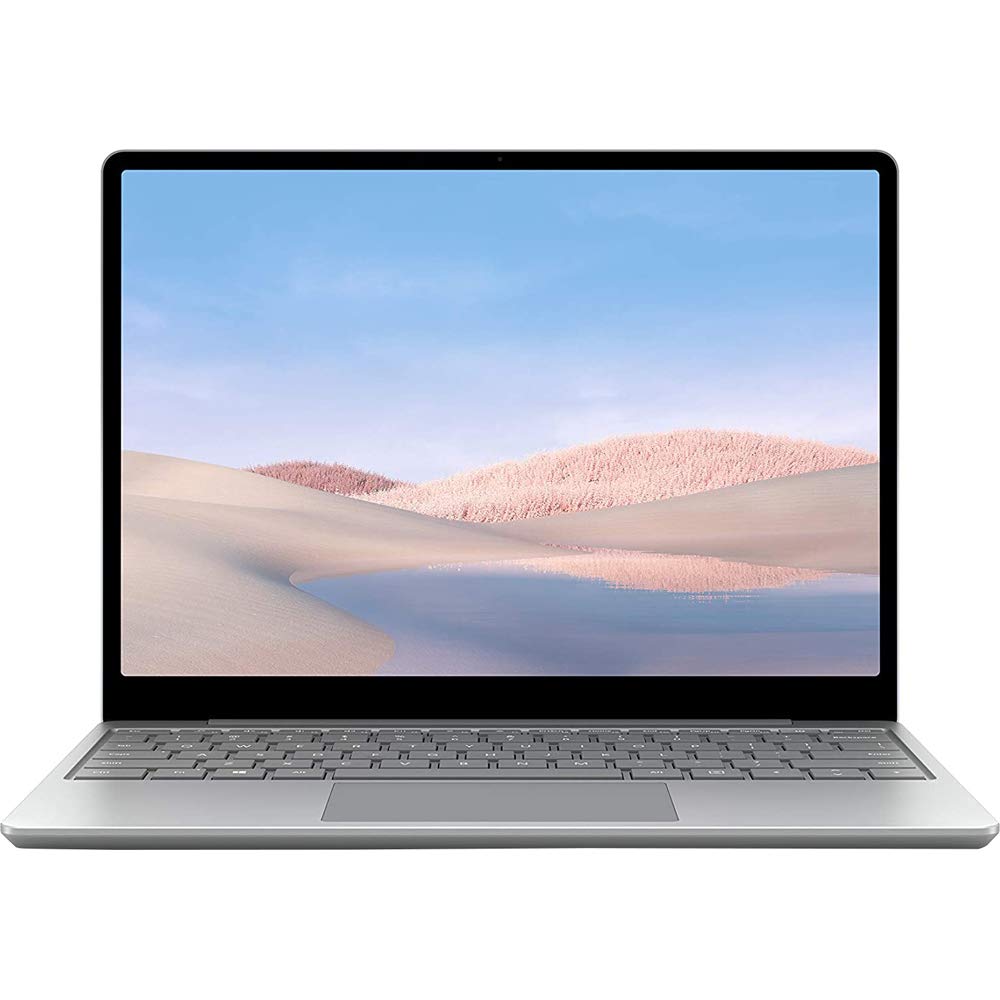 Microsoft THJ-00001 Surface Laptop Go 12.4 inch Intel i5-1035G1 8GB/256GB Touchscreen Platinum Bundle 365 Personal 1 Year Subscription for 1 User
