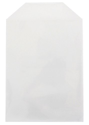 100 Clear CPP Movie Plastic Sleeves + 2 Disc Non-Woven Sleeves by StarTechDeals