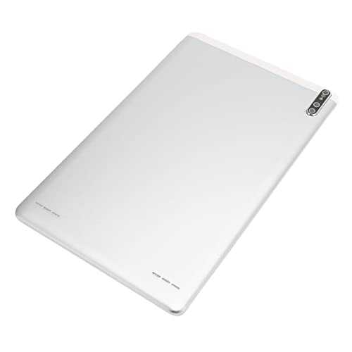 10 Inch Support Multi Language Tablet 3GB RAM 64GB ROM Silver 100-240V 11 Screen HD IPS Tablet for School Work (US Plug)