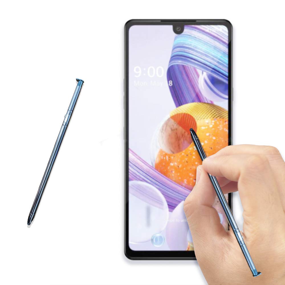3 Pack Light Blue Touch Stylus Pen Replacement for LG Stylo 6 Stylus 6 Q730AM Q730VS Q730MS Q730PS Q730CS Q730MA LCD Touch Pen Stylus Pen + Type-c Adapter