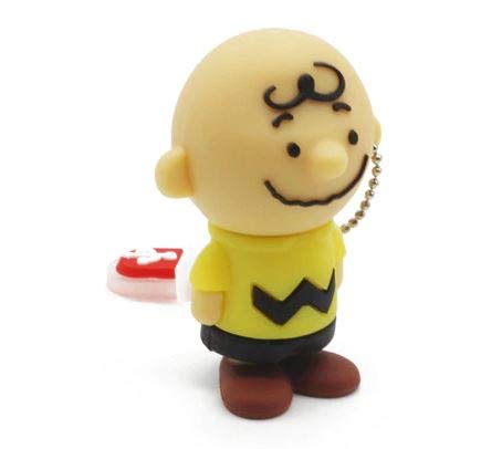2.0 Charlie Brown 16GB USB External Hard Drive Flash Thumb Drive Storage Device Cute Novelty Memory Stick U Disk Cartoon
