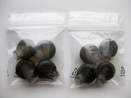 8 Medium Replacement Earbuds Tips Compatible with Plantronics Backbeat 903 903+ 906 Stereo Headphones Headset