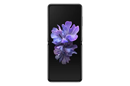 Samsung Galaxy Z Flip 5G Factory Unlocked New Android Cell Phone | US Version Smartphone | 256GB Storage | Folding Glass Technology| Long-Lasting Mobile Battery | Mystic Gray -(Renewed)