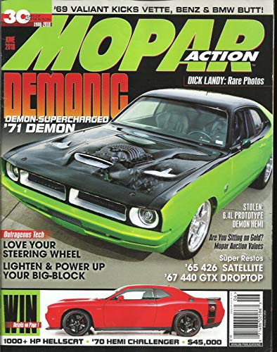 MOPAD ACTION MAGAZINE, LOVE YOUR STEERING WHEEL JUNE, 2018