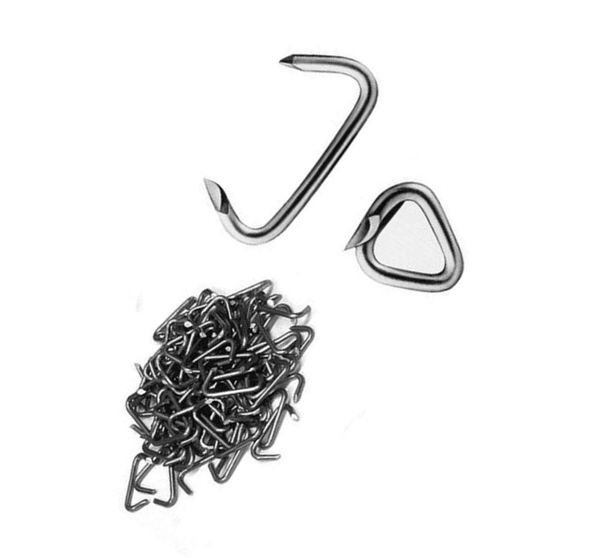 500 Hog Rings 3/4 for Automotive Upholstery Supplies Tools
