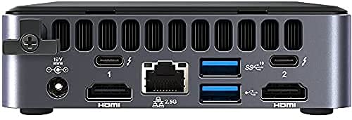 Intel NUC 11 Pro NUC11TNKi5 Mini PC, Intel i5-1135G7 Quad-core 4.2GHz, Intel Iris Xe Graphics 8K, 4 Display Capable, WiFi 6, Win 10 Pro (16GB + 500GB NVMe)