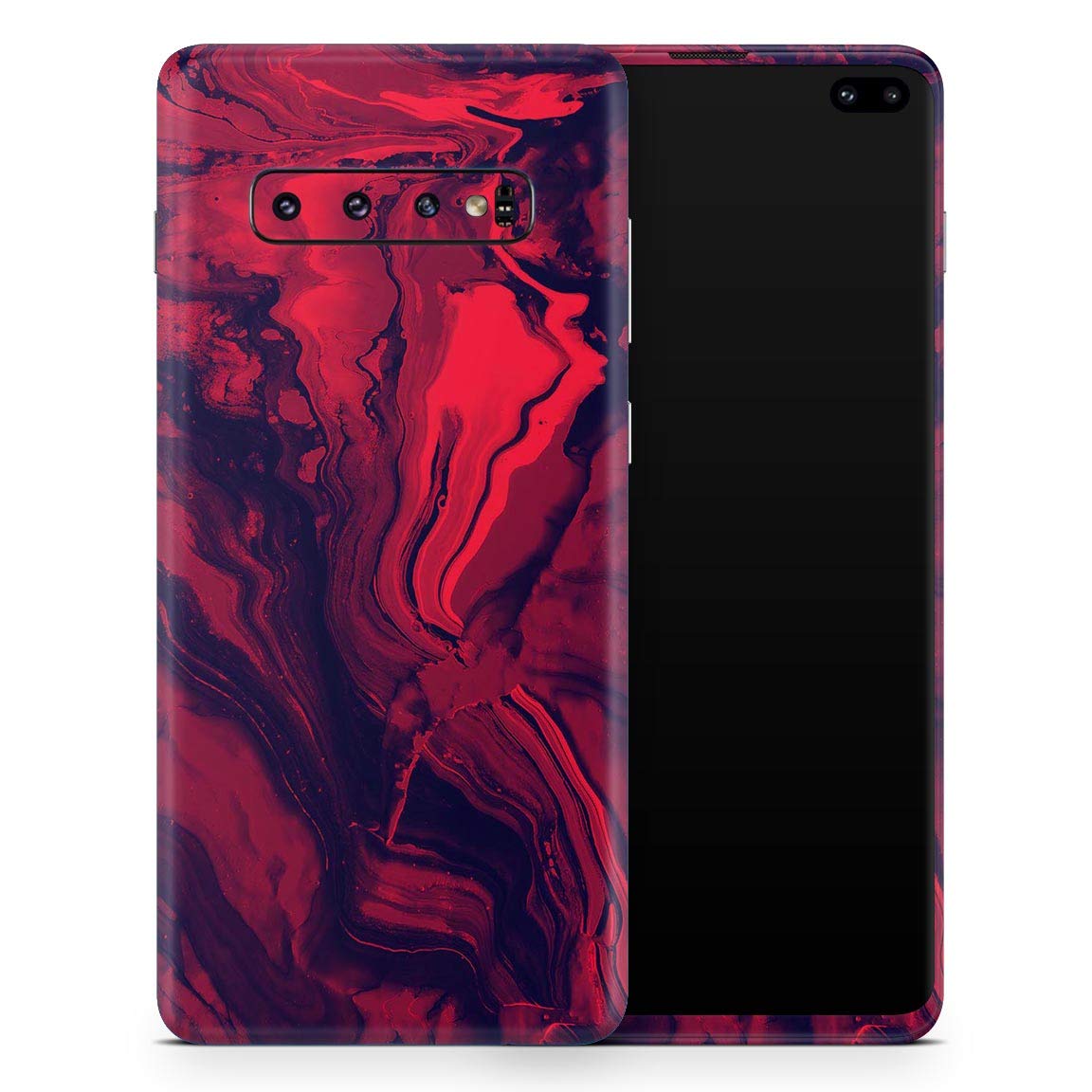 DesignSkinz Liquid Abstract Paint Remix V6 Protective Vinyl Decal Wrap Skin Cover Compatible with The Samsung Galaxy S20 (Screen Trim & Back Glass Skin)