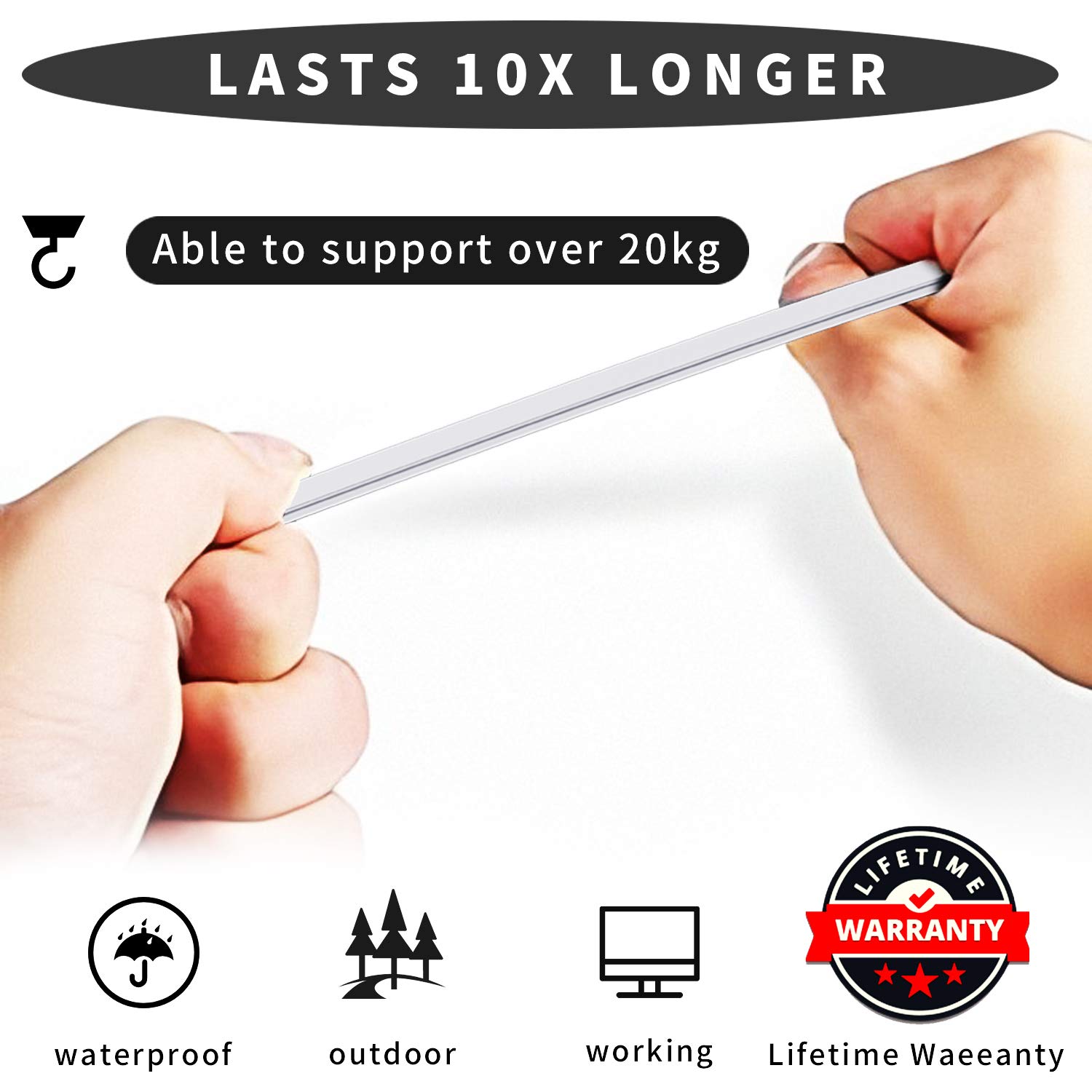 Lapsouno Cat7 Ethernet Cable 100 ft, Durable High Speed Flat Internet Network Computer Cord, Faster Than Cat6 Network, Slim Cat7 LAN Wire with Rj45 Connectors for Router Modem Xbox PS4 PS5-White