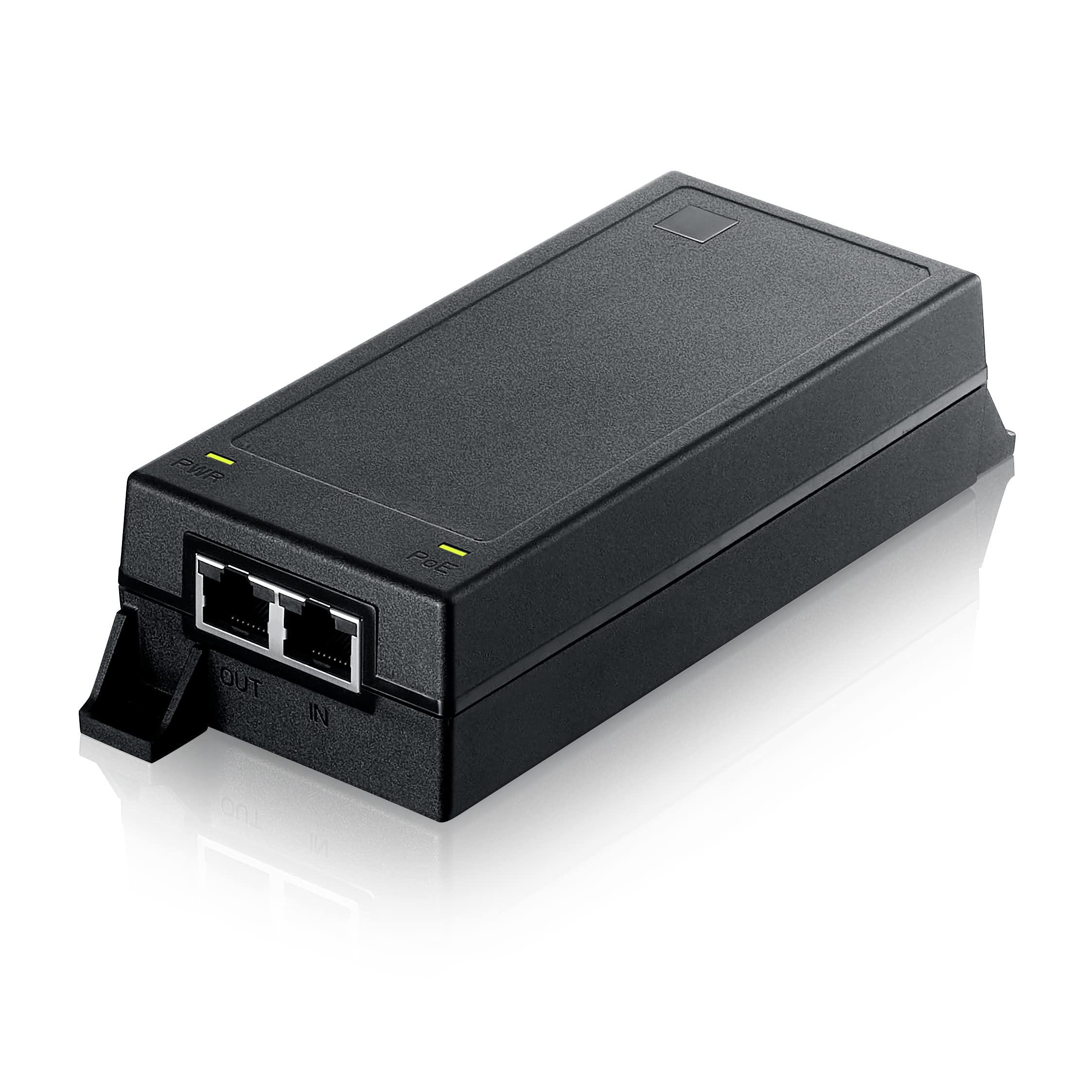 Zyxel Single Port Powerinjector | 1-2.5-5G MultiGig 802.3bt PoE++ Injector | Simple Plug and Play | IEEE 802.3af/at/bt Compatible Wireless LAN APs, IP Video Cameras or IP Phones up tp 6+W [POE12-60W]