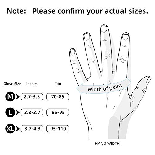 Large Disposable Vinyl Exam Gloves, 4 Mil-Thick -Latex Free Powder Free, Food Safe, Cleaning Gloves-Blue, 100 count